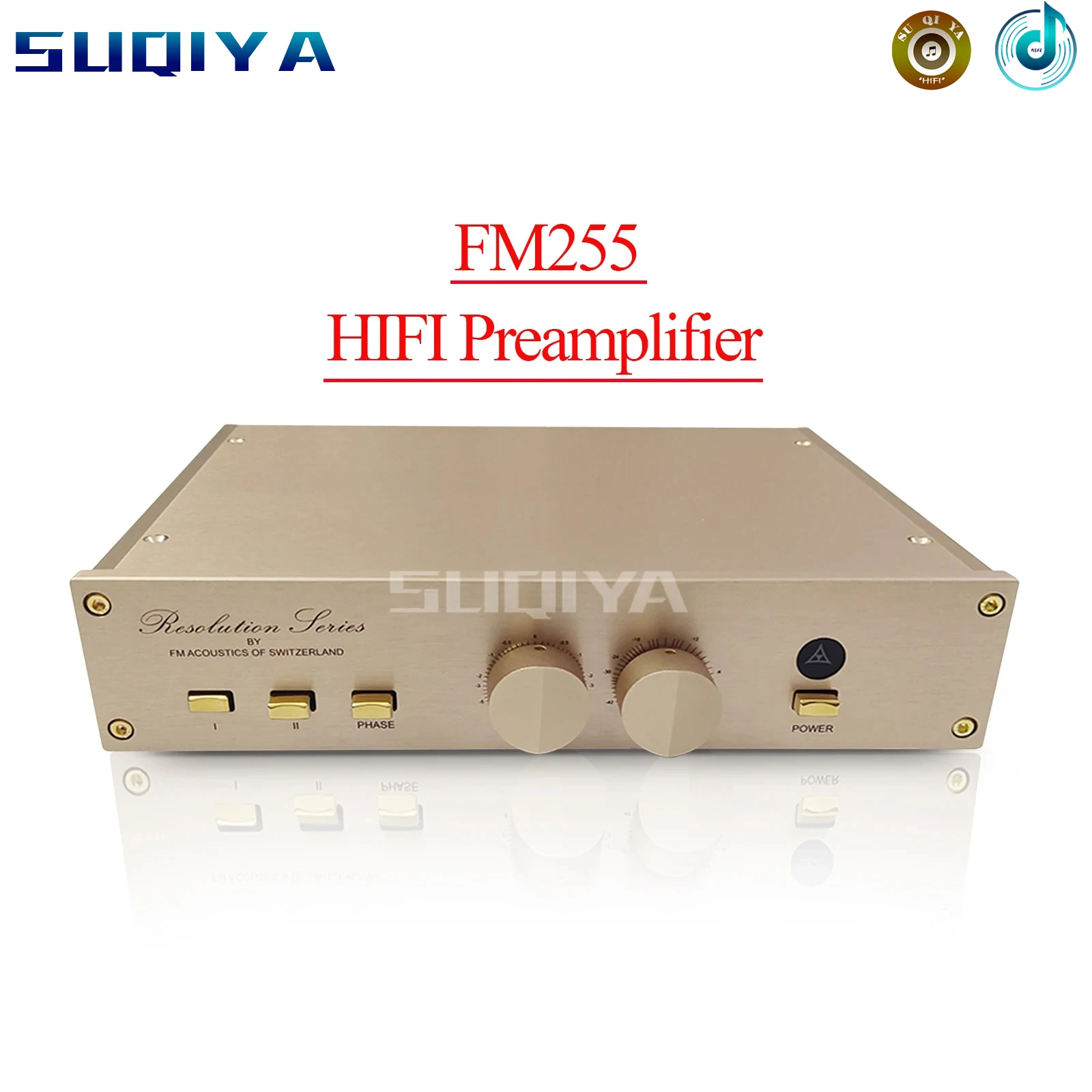 SUQIYA-Reference FM255 Class A Preamplifier RCA Balanced XLR HIFI ...