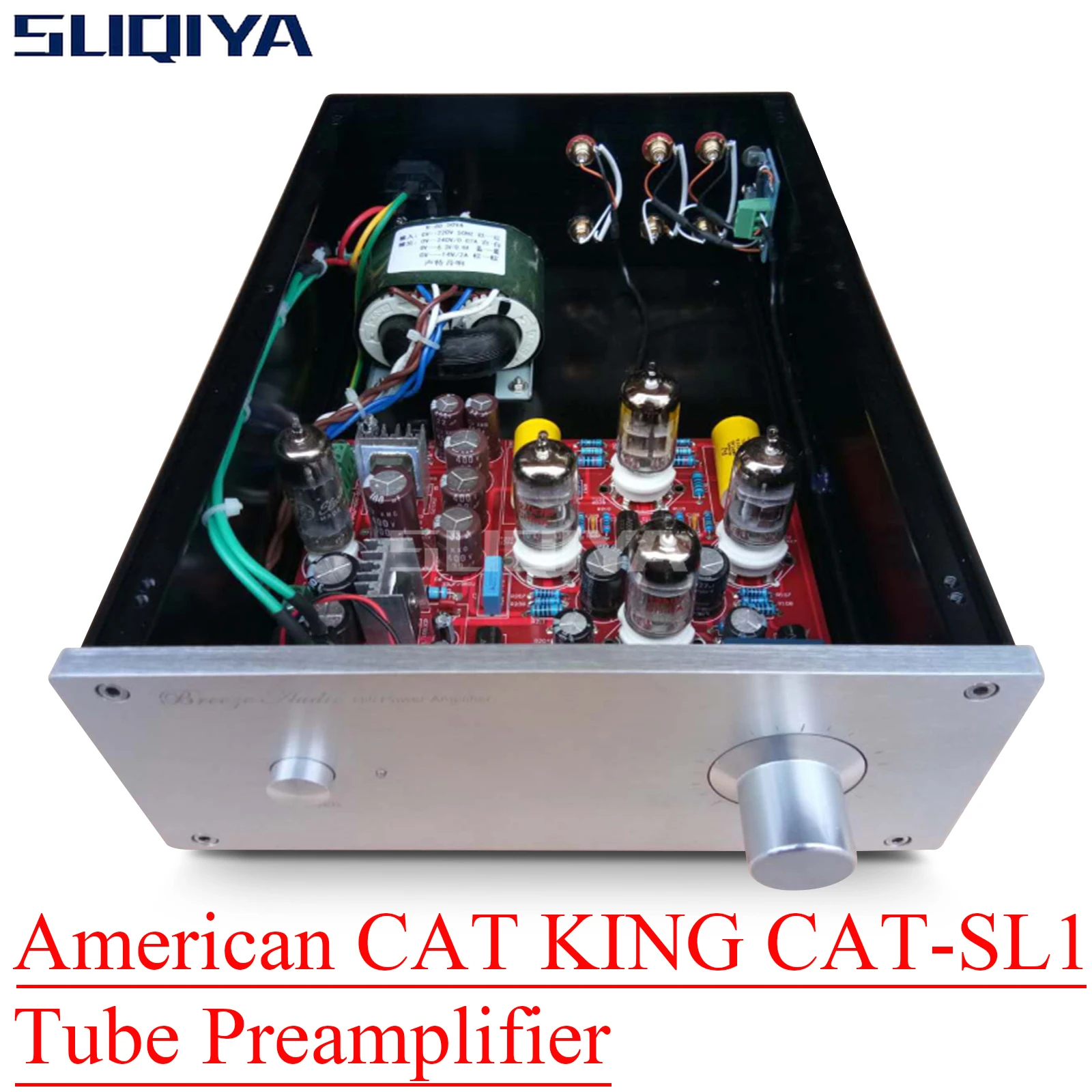 SUQIYA- American CAT KING CAT-SL1 Tube Preamplifier 6Z4 ECC82 ECC83S ...