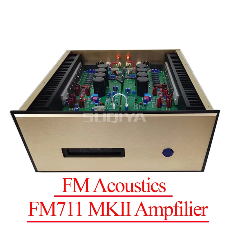 SUQIYA-Reproduction FM711 MKII Power Amplifier Class AB 250W*2 HiFi ...
