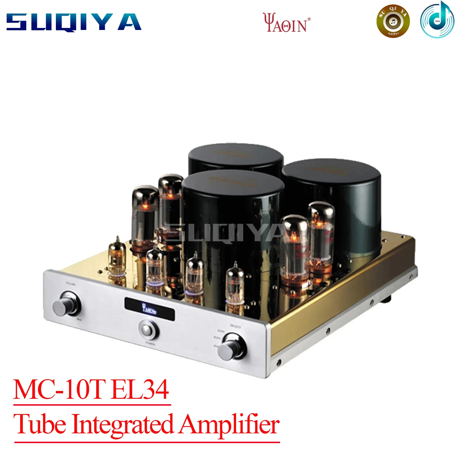 SUQIYA-YAQIN MC-10T El34 Vacuum Tube Amplifier Hifi Tube Amp ...
