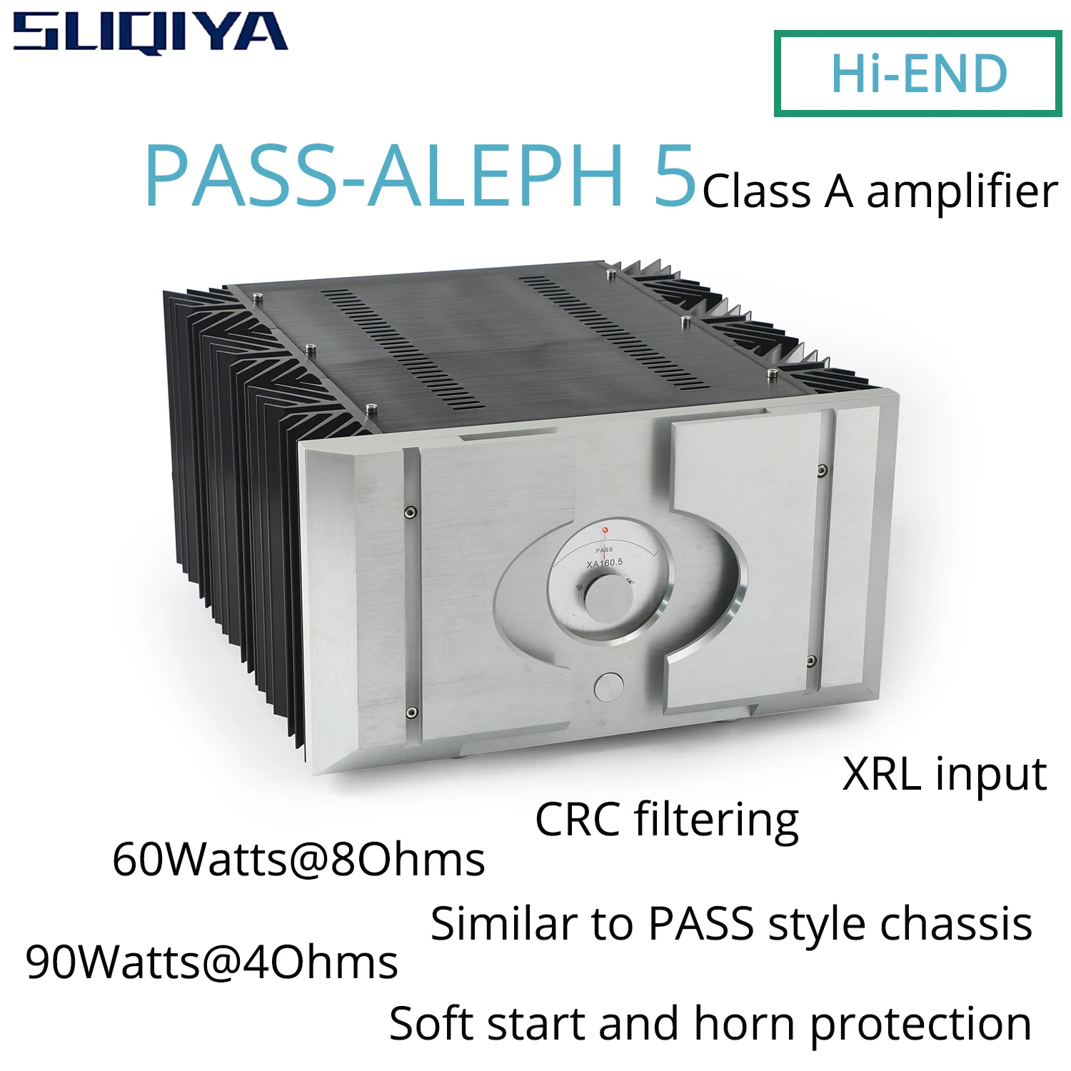 SUQIYA-PASS ALEPH-5 Flagship Single-ended Pure Class A 60W+60W Power ...