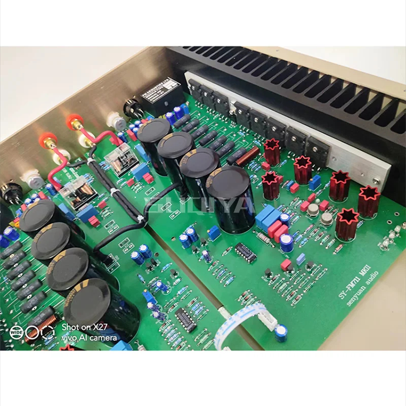 SUQIYA-Reproduction FM711 MKII Power Amplifier Class AB 250W*2 HiFi ...