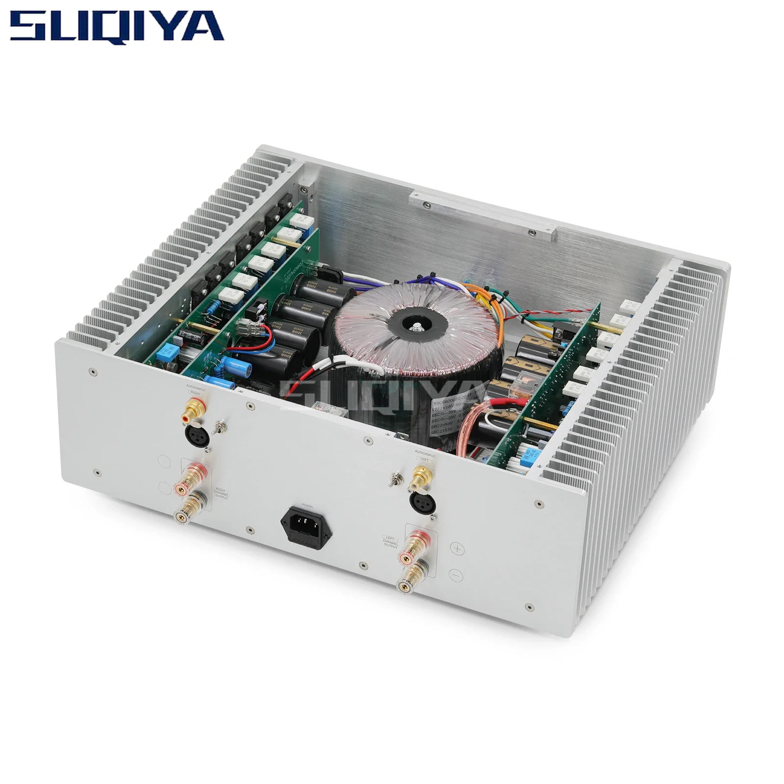 SUQIYA-Duplicate FM801 Circuit 250W*2 Firing Level Dual Channel Pure ...