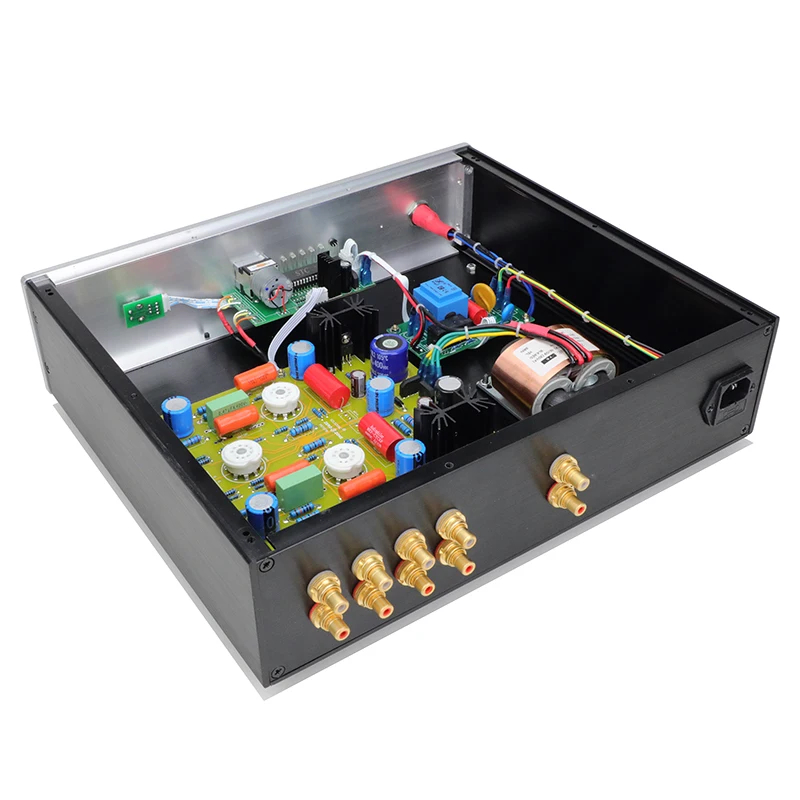 SUQIYA-PRT07B-12AX7 Tube Preamplifier Hi-Fi Amplifier Preamp Tube Pre ...