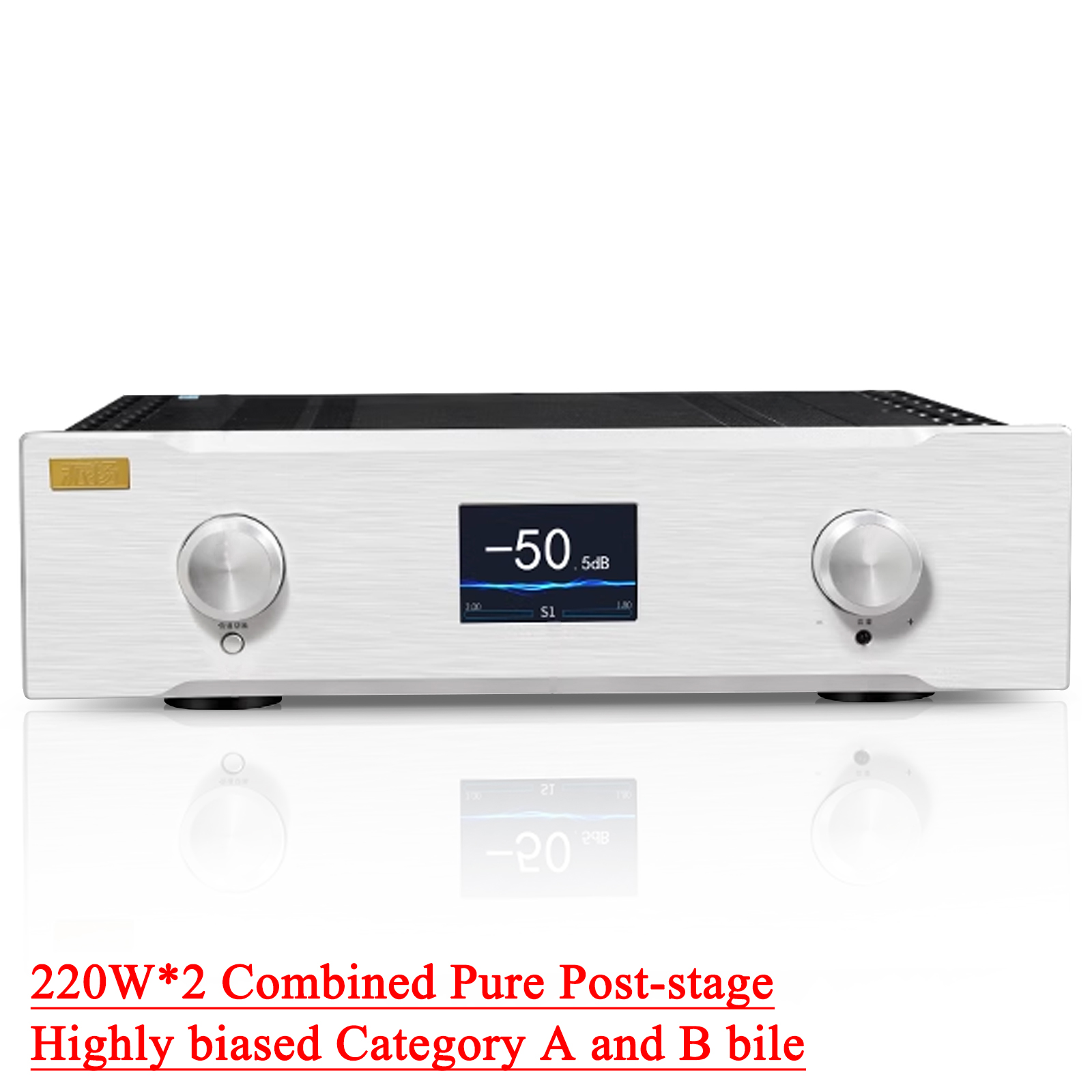 SUQIYA A280 Combined Pure Dual-mode Audio 220W*2 Power Amplifier Bile Post-stage High-fidelity ...