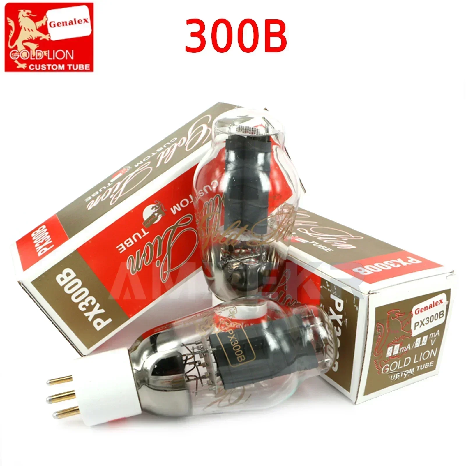 GOLD LION Genalex PX300B 300B Vacuum Tube Precision Matched Valve 300B Electronic Tubes For ...