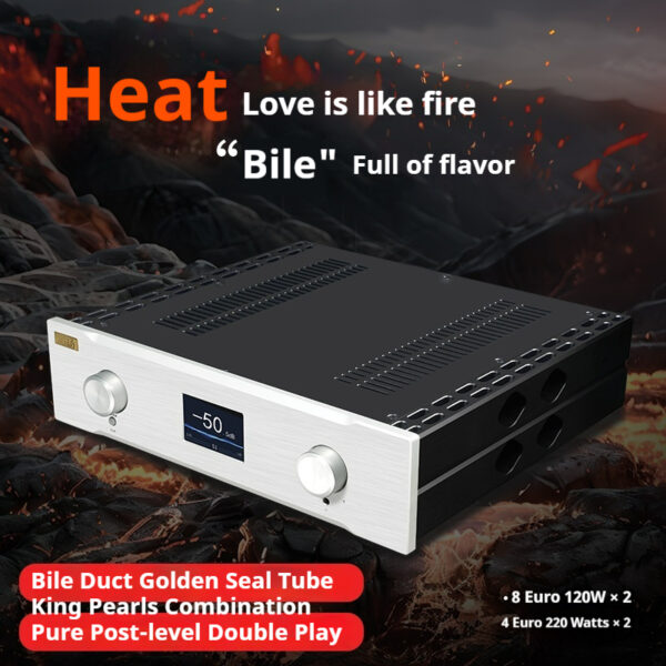 SUQIYA A280 Combined Pure Dual-mode Audio 220W*2 Power Amplifier Bile Post-stage High-fidelity ...