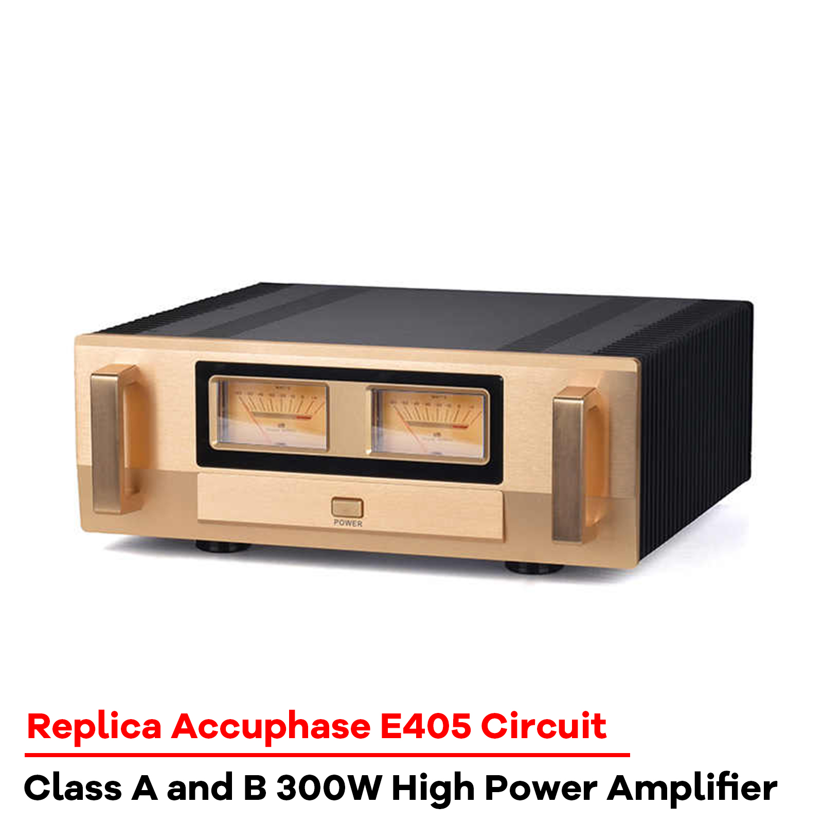 SUQIYA Reference Accuphase E405 Class A and B 300W High-power Amplifier ...