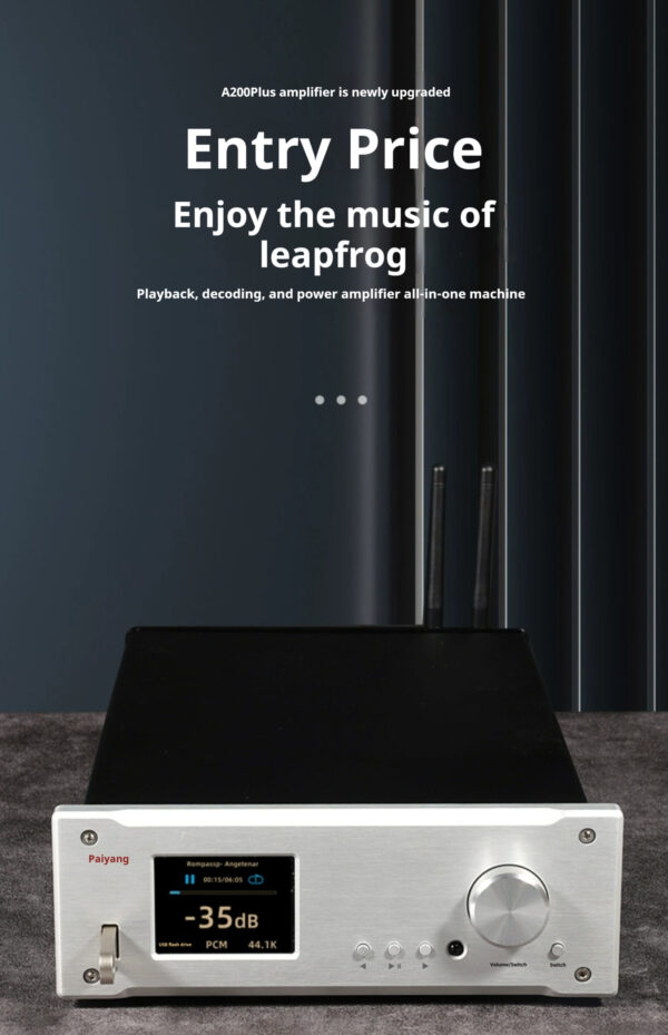 SUQIYA A200Plus High Fidelity Stereo HIFI Home Amplifier Playback ...