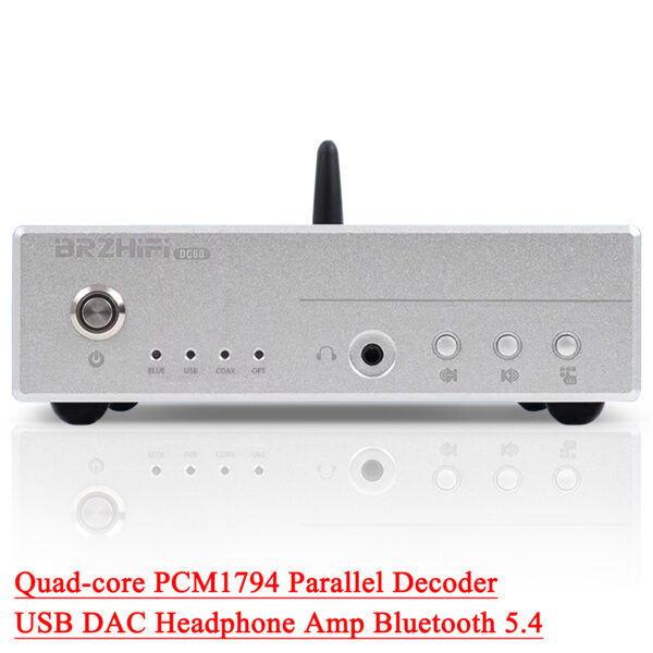SUQIYA DC60 Quad-core PCM1794 Parallel USB Decoder Hifi Fever DAC Headphone Amplifier Bluetooth ...