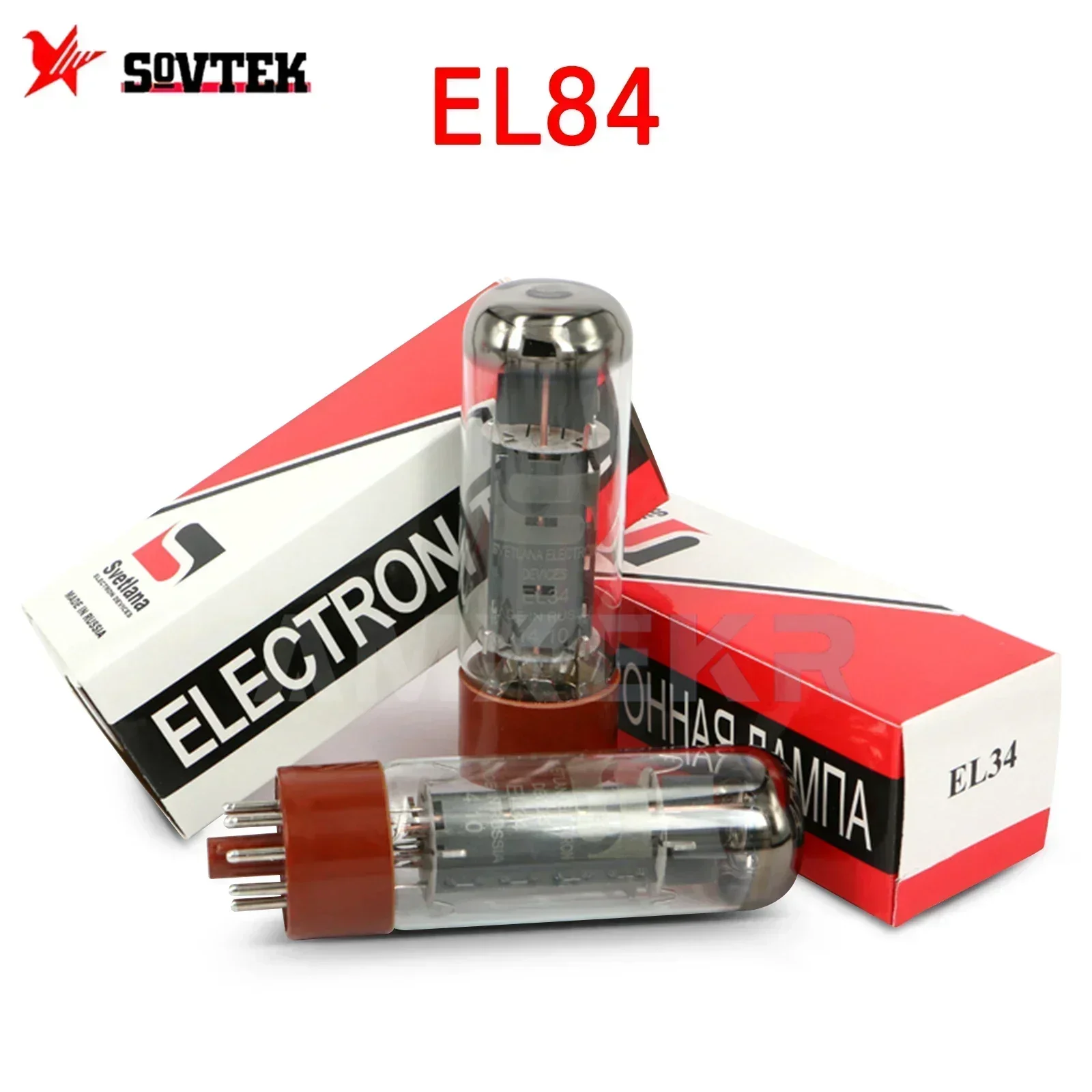 Vacuum Tube EL34 SVETLANA Replace 6CA7 6P3P 6L6 EL34 Electron Tube Amplifier Kit DIY Audio Valve ...