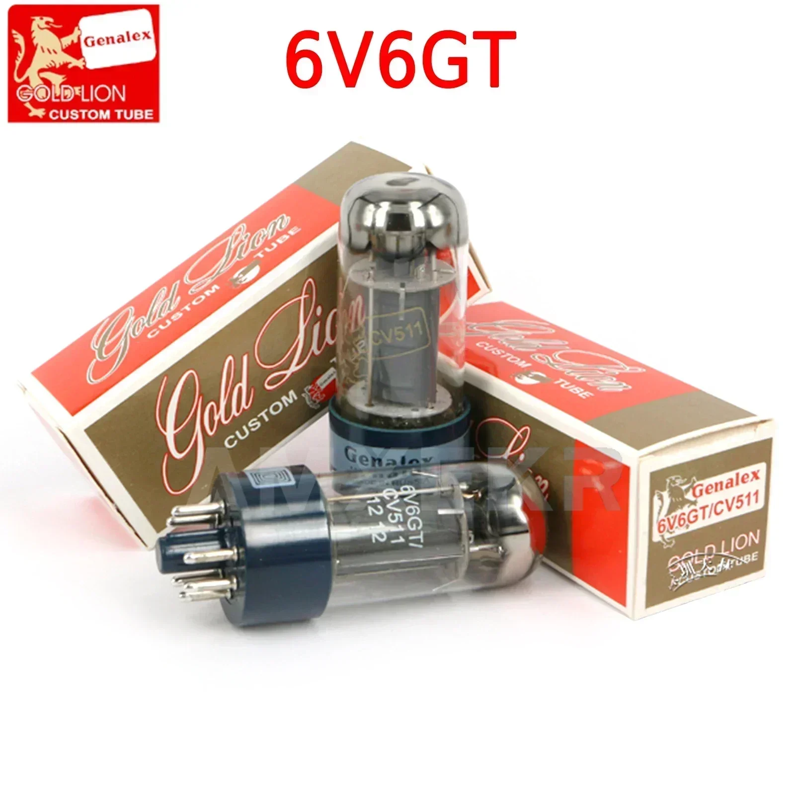 GOLD LION 6V6GT 6V6 Vacuum Tube Audio Valve Replace CV511 6N6C 6F6 6K6 6P6P 6V6 Tube Amplifier ...