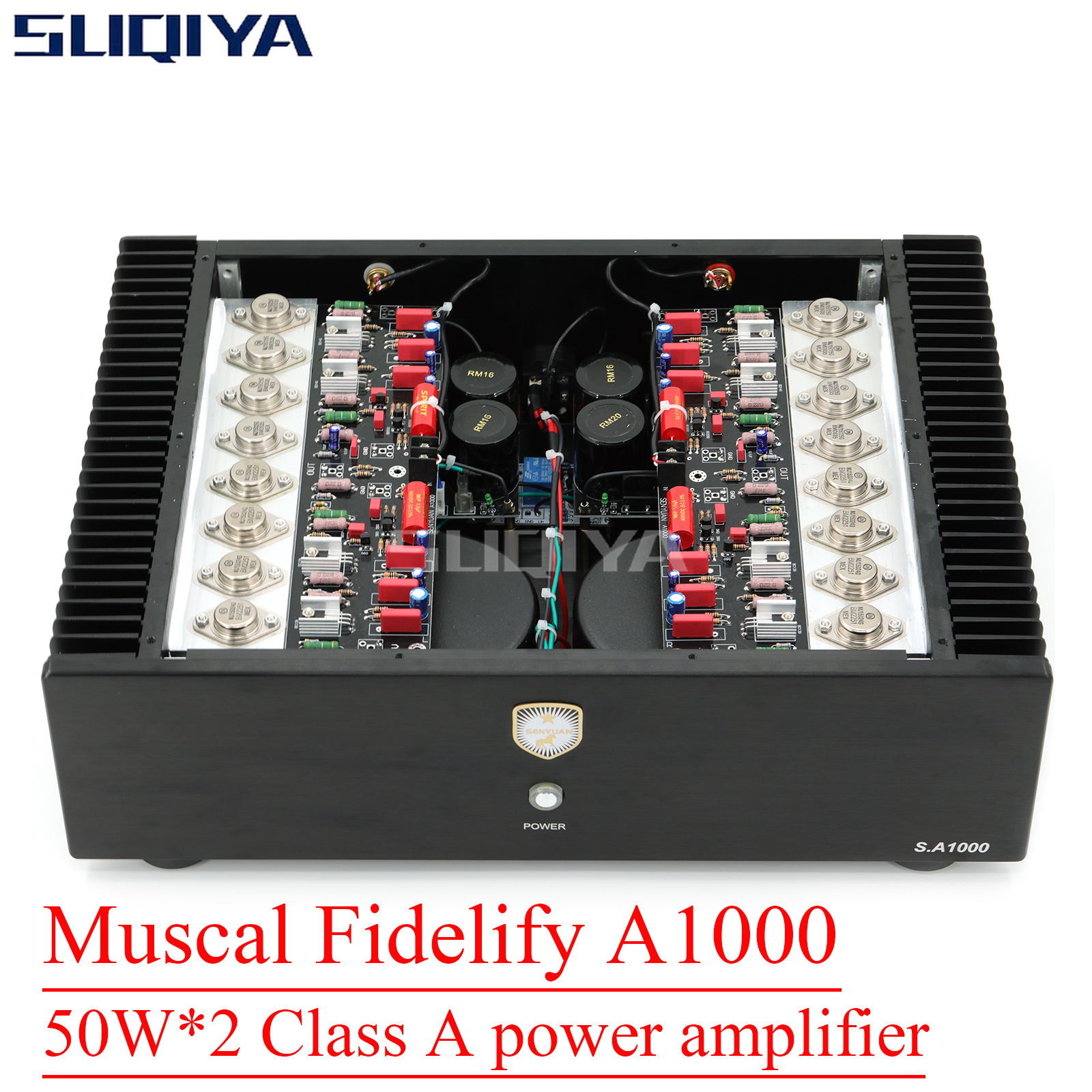 SUQIYA-50w*2 Reference Musical Fidelity A1000 Class A Power Amplifier ...