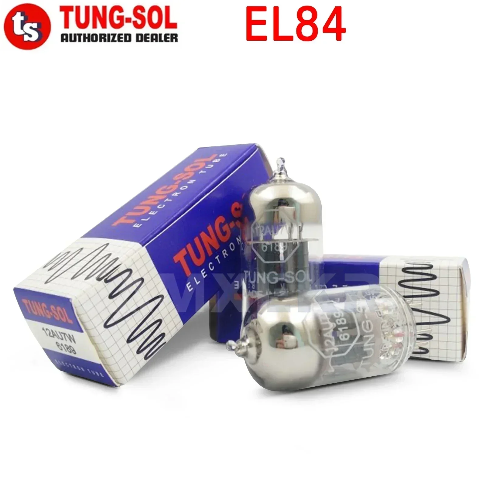 TUNG-SOL EL84 Electronic Tube Replacement 6BQ5 6P14 Vacuum Tube 12AU7 ...