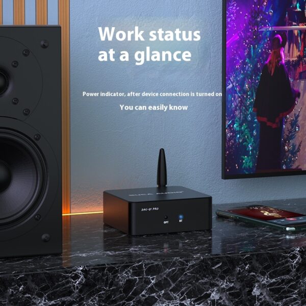 SUCA AUDIO DAC-Q1-PRO Imported Bluetooth 5.1 Receiver LDAC Lossless ...