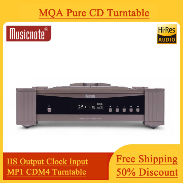 Musicnote MP1 Turntable MQA Pure CD Turntable Digital Optical Coaxial Balance IIS Output ...