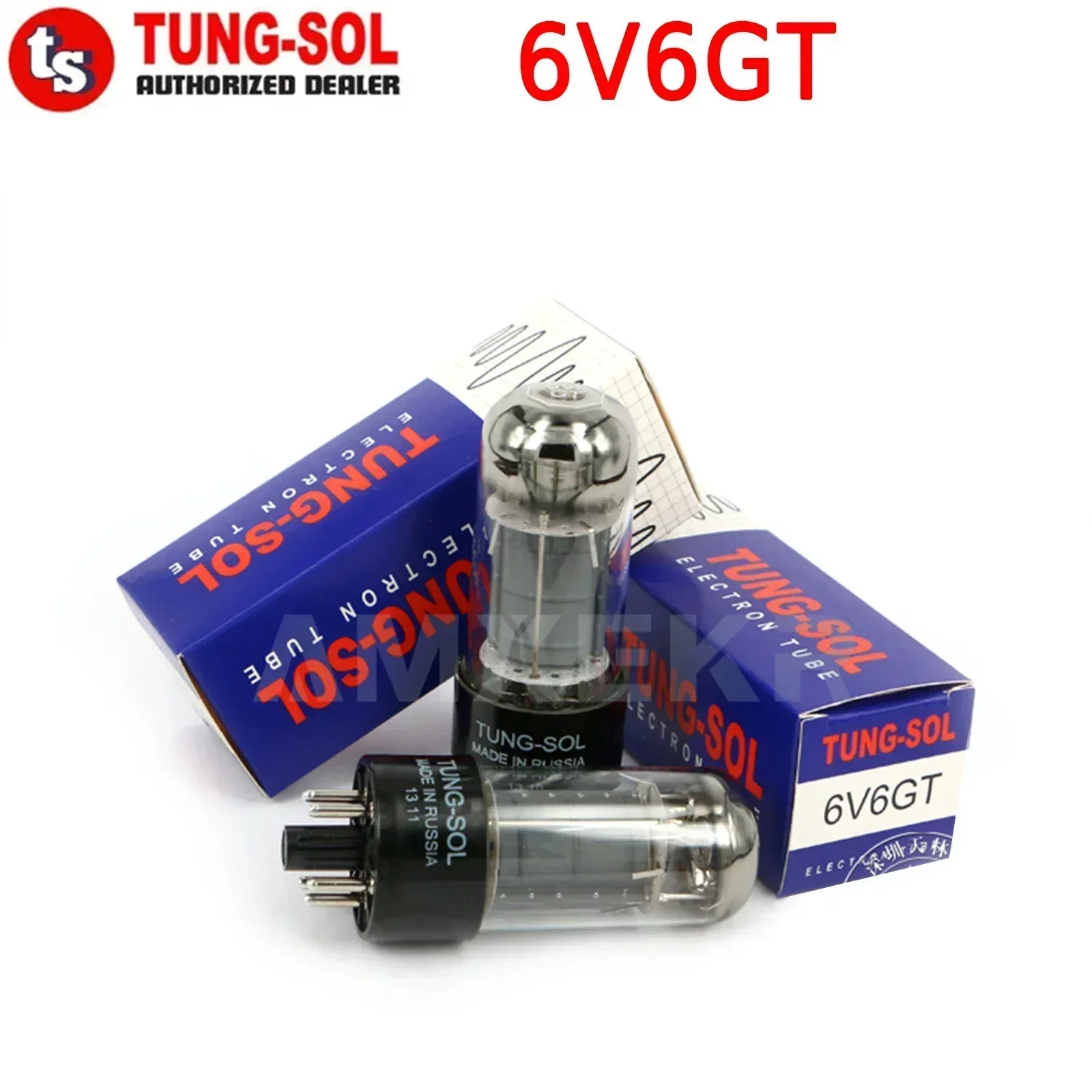 TUNG-SOL 6V6GT 6V6 Vacuum Tube Replace 6P6P 6V6GT 6V6 Tube Amplifier ...
